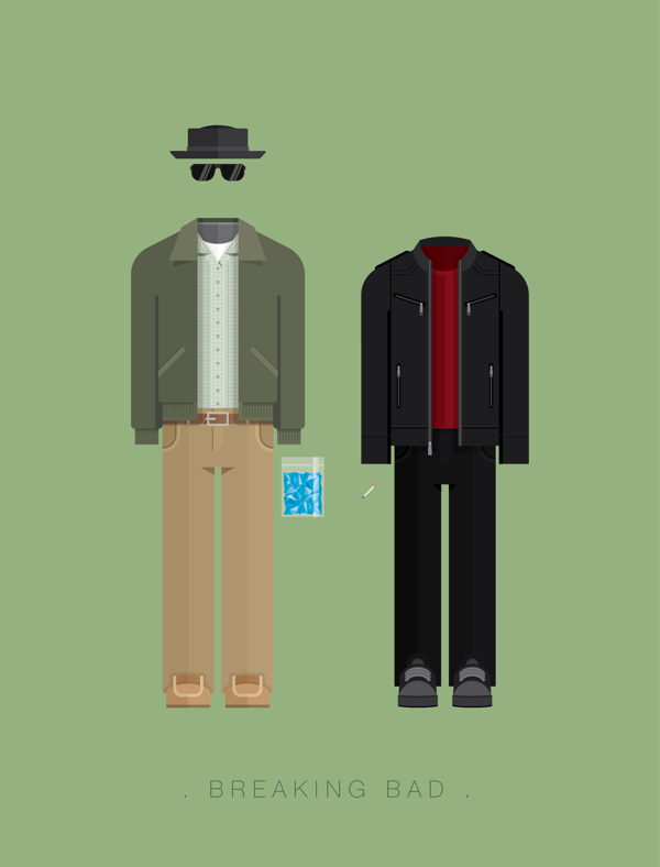 Epic Breaking Bad Art Tribute | Graphic Tide Blog
