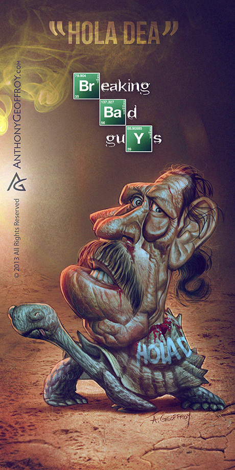 Epic Breaking Bad Art Tribute | Graphic Tide Blog