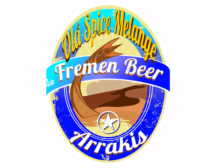Vote for the Fremen beer rrakis T-shirt on Graphic Tide and Twitter